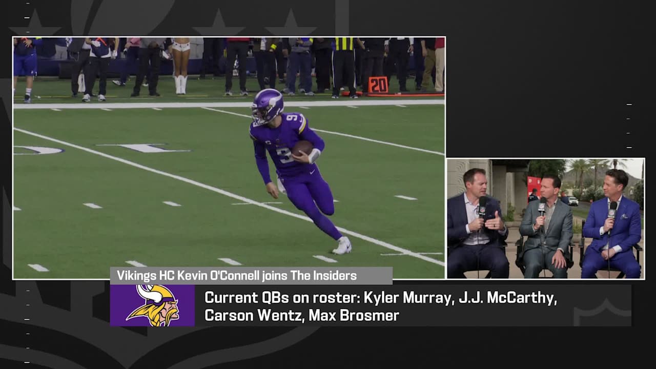 Minnesota Vikings head coach Kevin O'Connell joins 'The Insiders' to ...