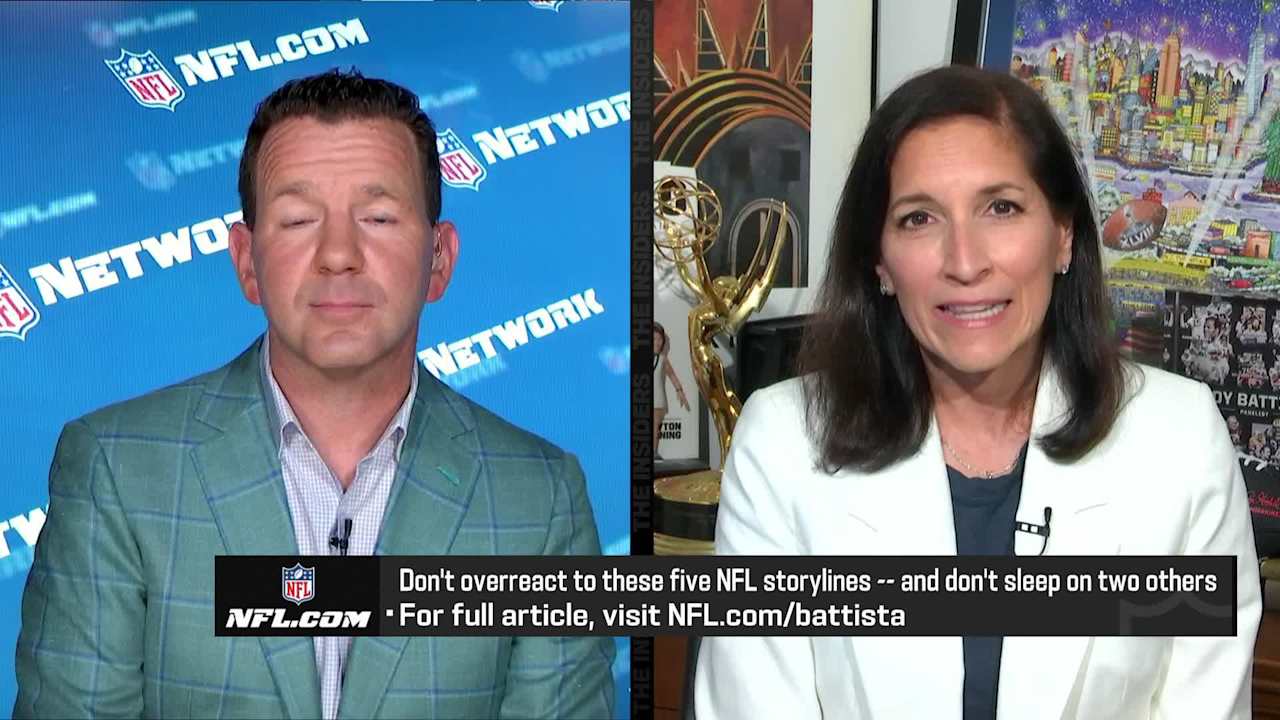 NFL Network's Judy Battista names five NFL storylines to watch out of minicamp | 'The Insiders'