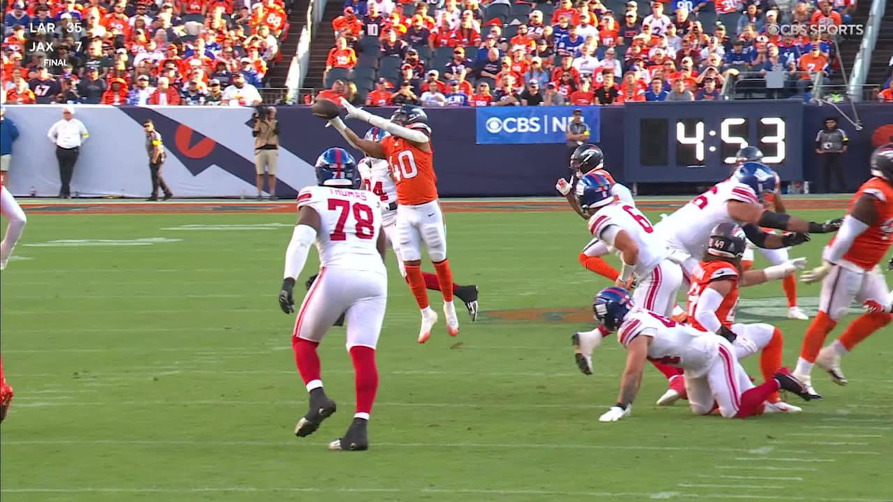 Can't-Miss Play: Denver Broncos linebacker Justin Strnad snags crucial ...