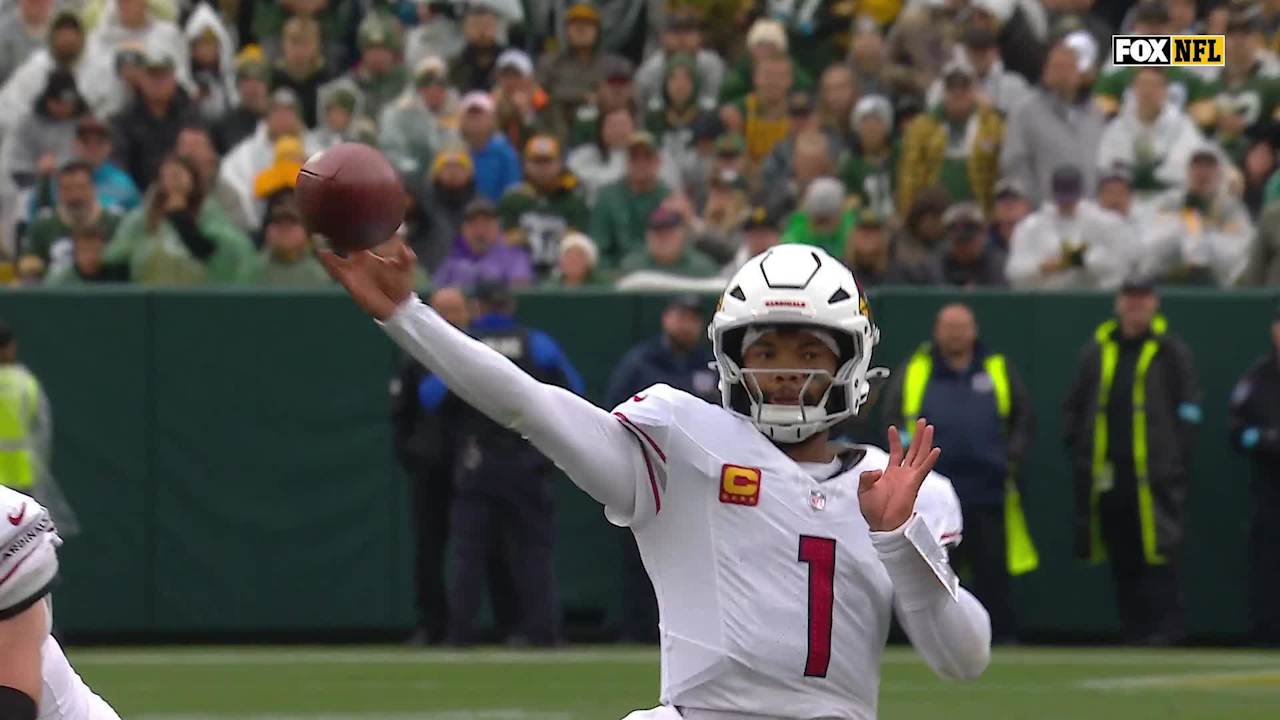 Arizona Cardinals quarterback Kyler Murray's 18-yard TD pass to wide ...