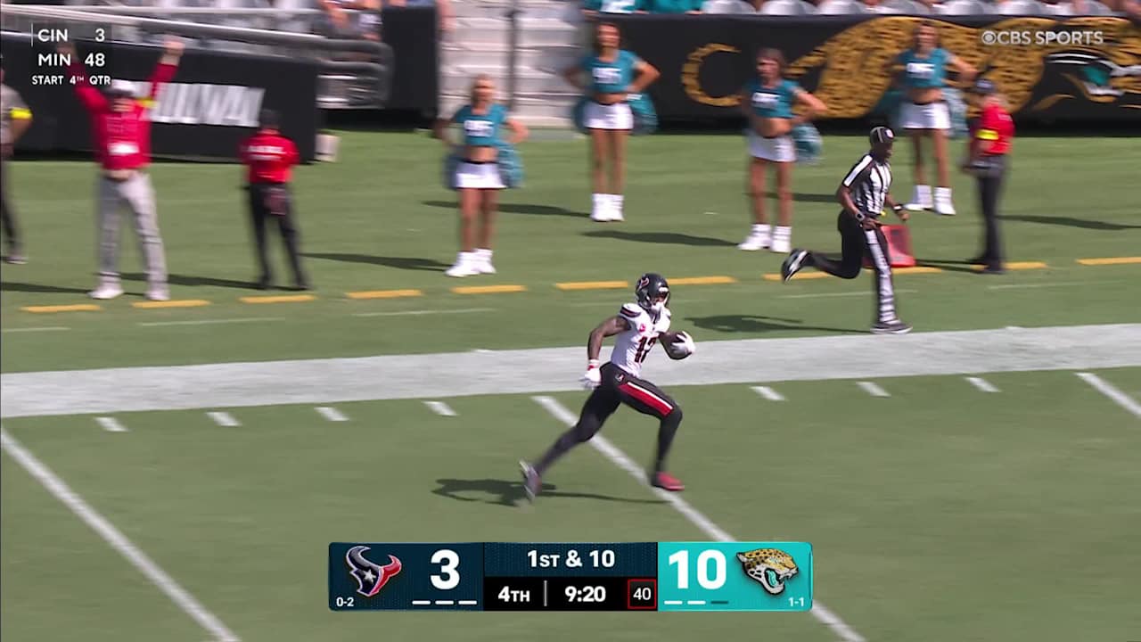 Can't-Miss Play: 50-yard touchdown! Houston Texans quarterback C.J. Stroud and wide receiver ...