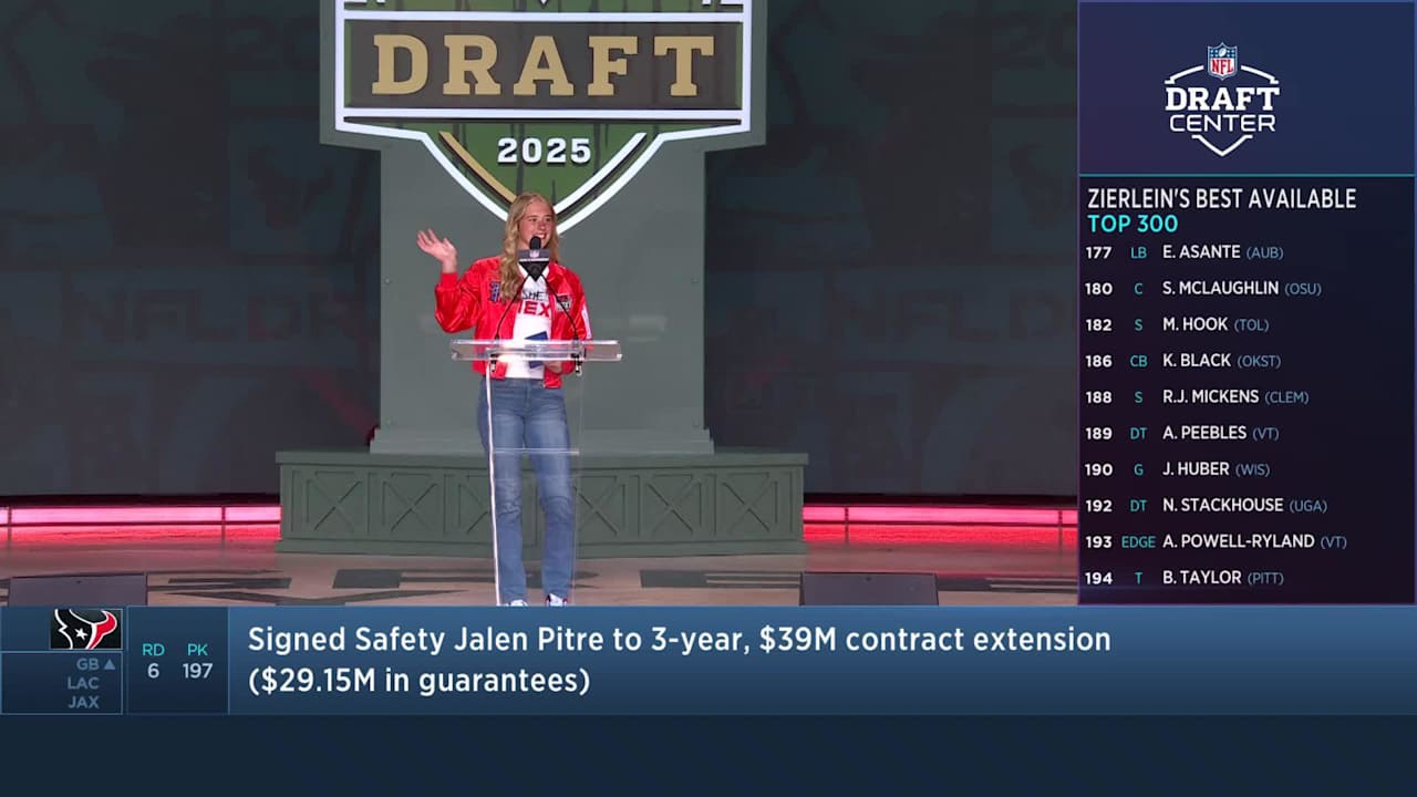 Houston Texans select quarterback Graham Mertz with No. 197 pick in 2025 draft