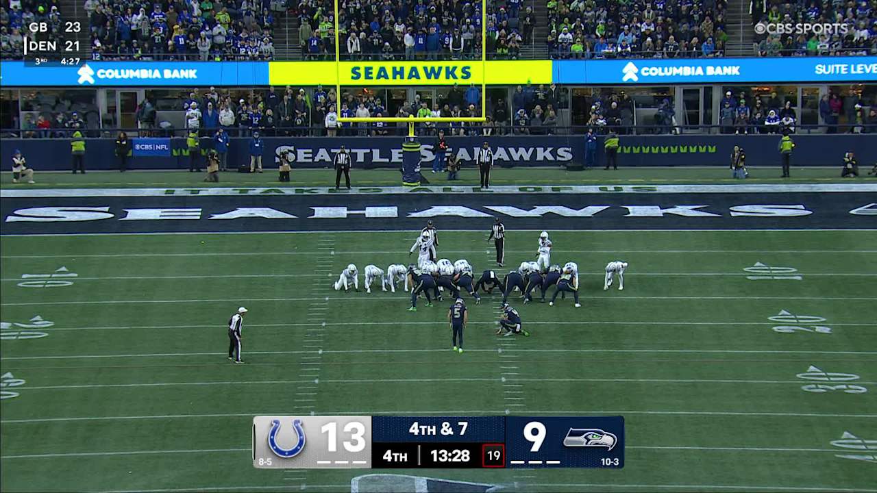 Seattle Seahawks kicker Jason Myers' fourth field goal trims ...