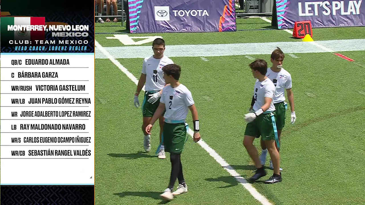 Team Canada quarterback Hudson Belsher eludes pressure and delivers ...