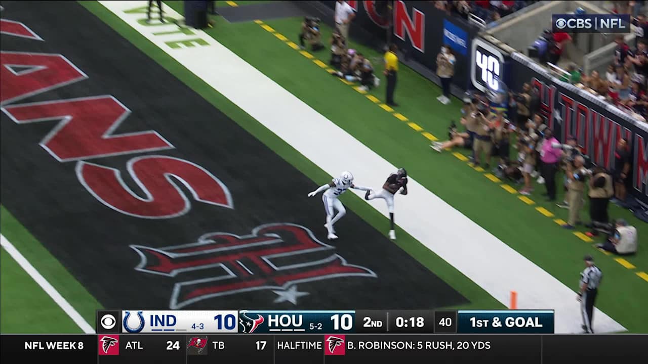Houston Texans quarterback C.J.Stroud's touchdown pass to wide receiver ... Houston Texans quarterback C.J.Stroud's touchdown pass to wide receiver ...