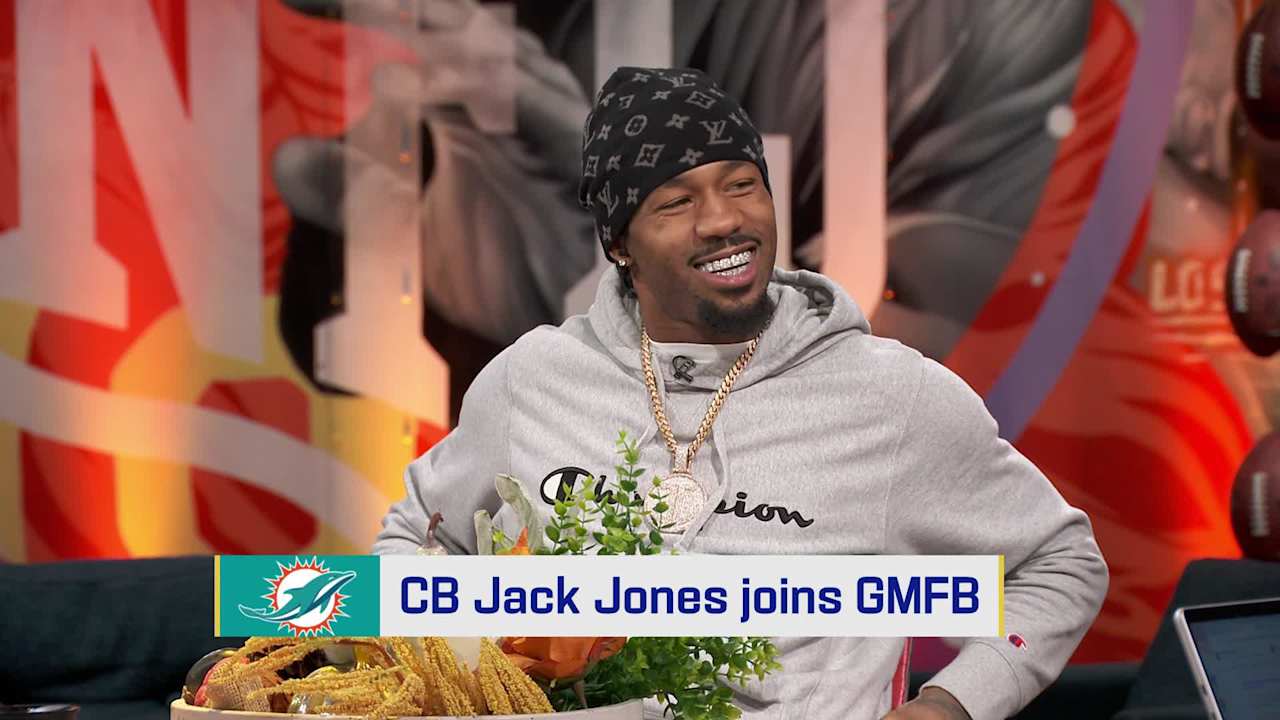 Miami Dolphins cornerback Jack Jones joins 'GMFB' to relive clutch ...