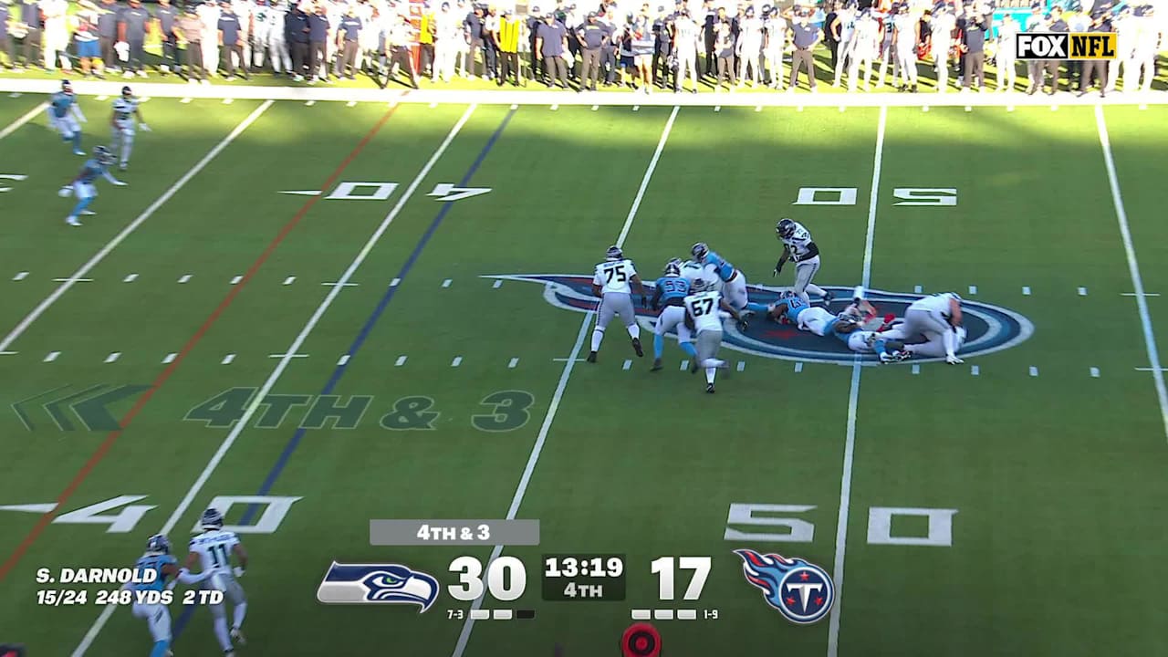 Tennessee Titans linebacker Arden Key's fourth-down sack of Seattle ...