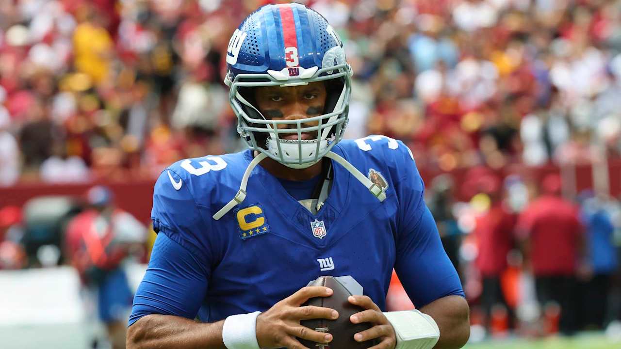 Giants being patient with Russell Wilson at quarterback as rookie ...