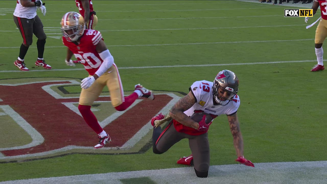 Tampa Bay Buccaneers wide receiver Mike Evans' first catch of game goes ...