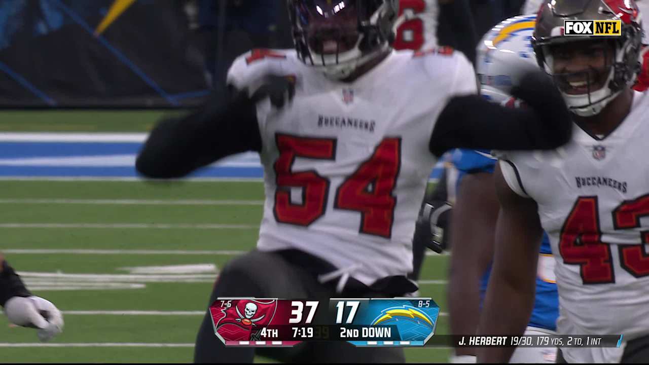 Tampa Bay Buccaneers linebacker Lavonte David records second sack of ...