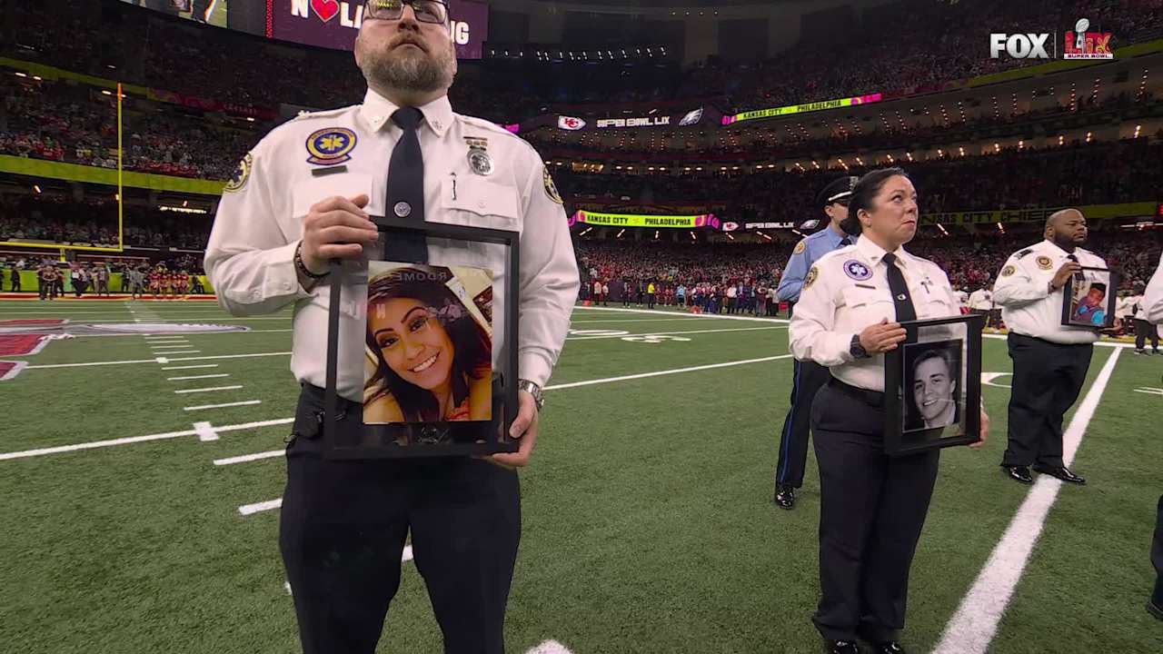 Super Bowl LIX attendees pay tribute to victims of the New Years Day ...
