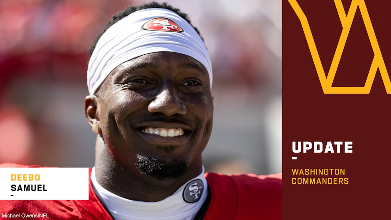 Deebo Samuel a los Commanders