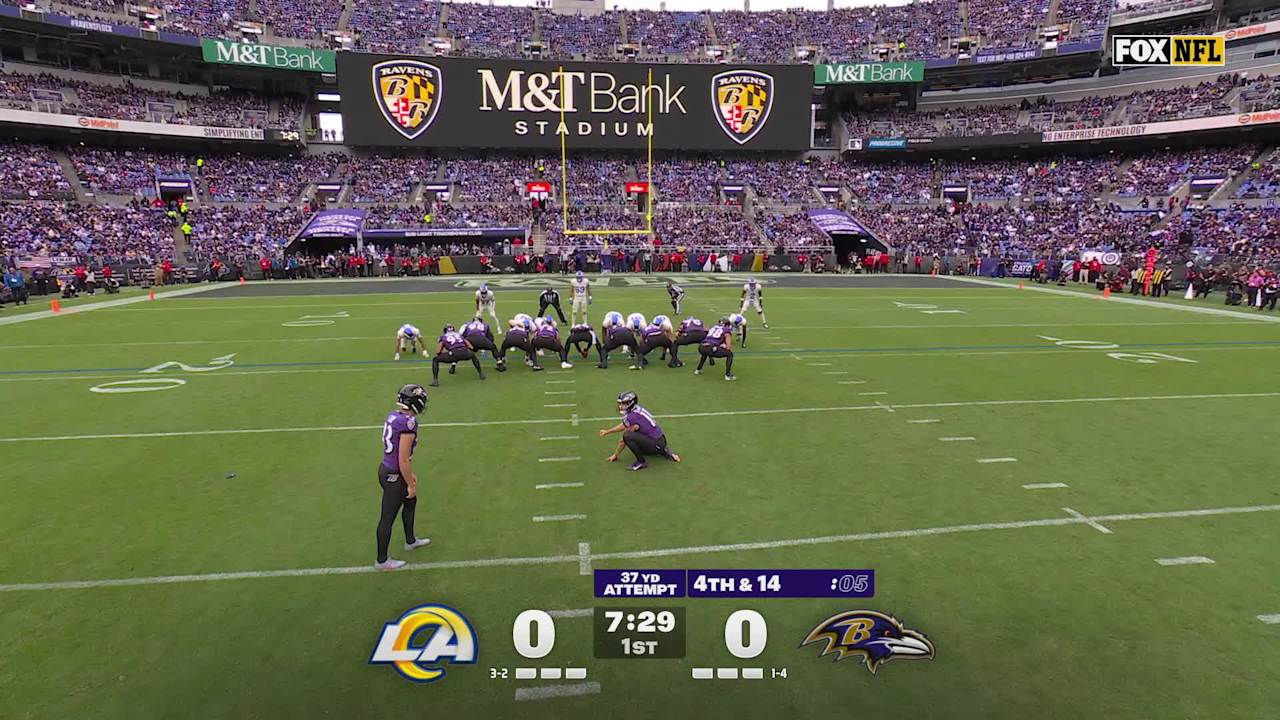 Baltimore Ravens kicker Tyler Loop's 37-yard field goal opens scoring ...
