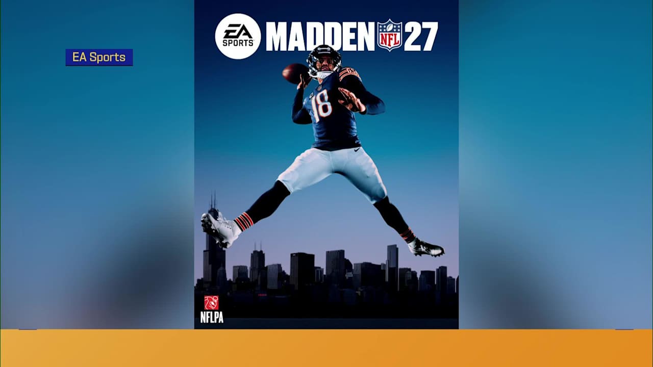 Chicago Bears quarterback Caleb Williams is EA Sports Madden NFL 27 ...