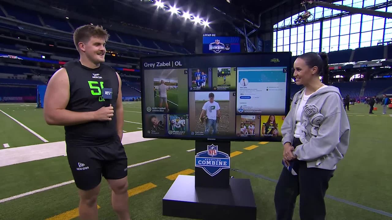 Guard Grey Zabel shares what it was like playing with his younger ...