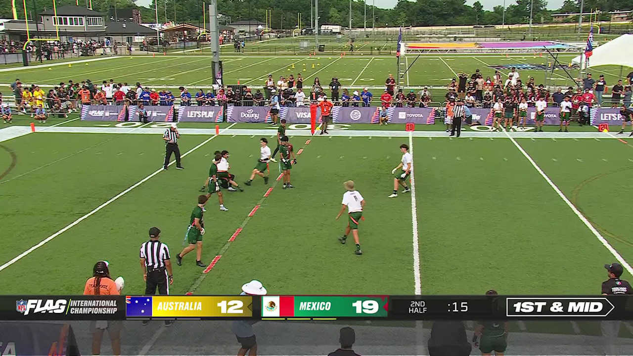 Team Mexico takes a knee to secure the 2025 NFL FLAG International ...