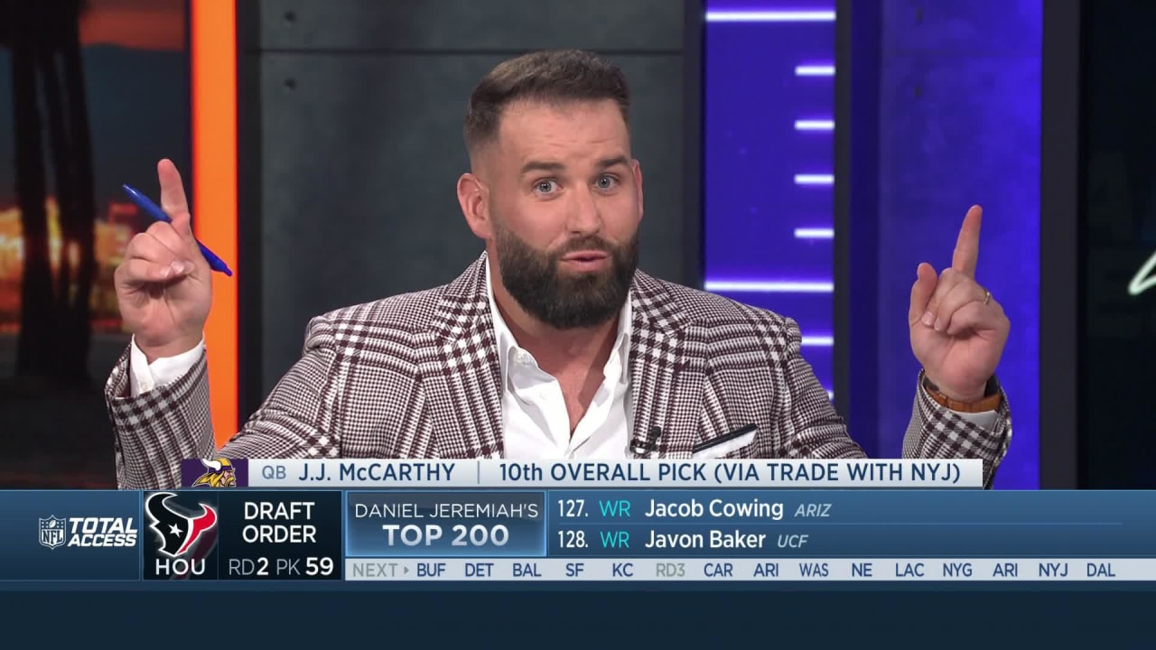 NFL Media's Chase Daniel: Michigan quarterback J.J. McCarthy entering ...