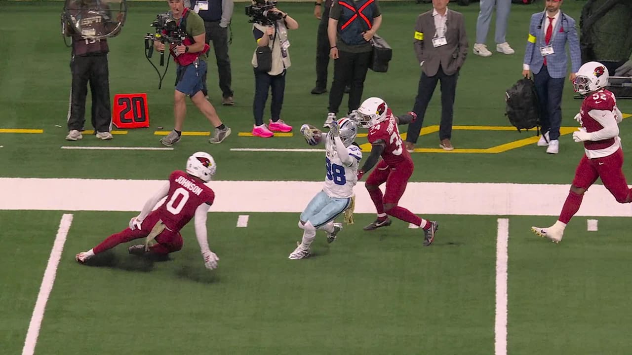 Dallas Cowboys quarterback Dak Prescott's pristine 34-yard launch ...