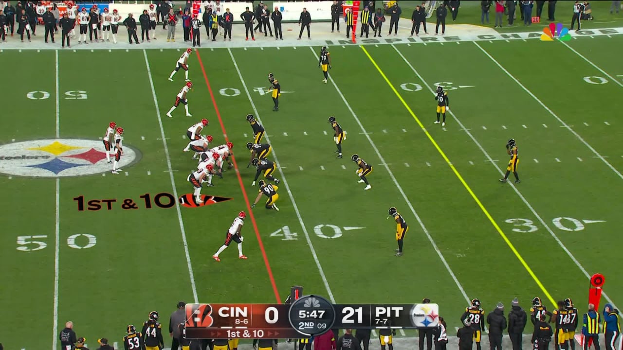 Cincinnati Bengals wide receiver Tyler Boyd's toe-drag catch yields 14 ...