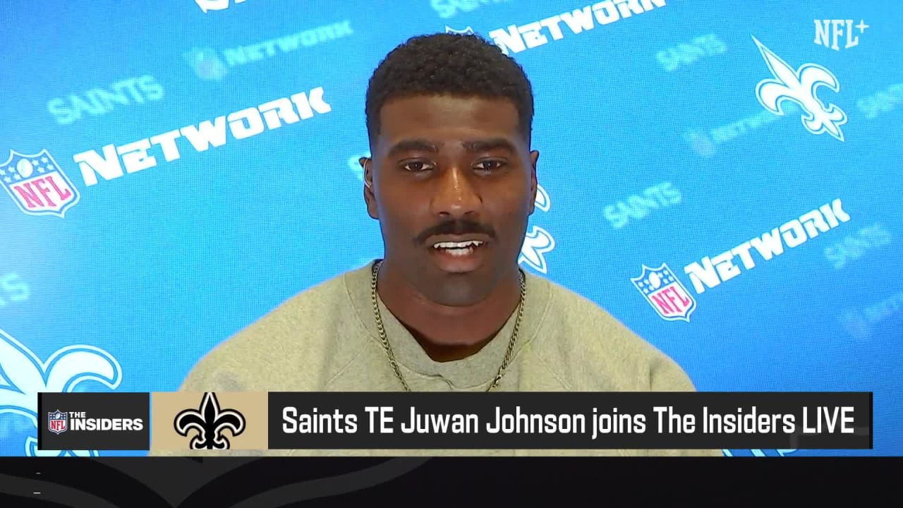 New Orleans Saints tight end Juwan Johnson joins 'The Insiders' for ...