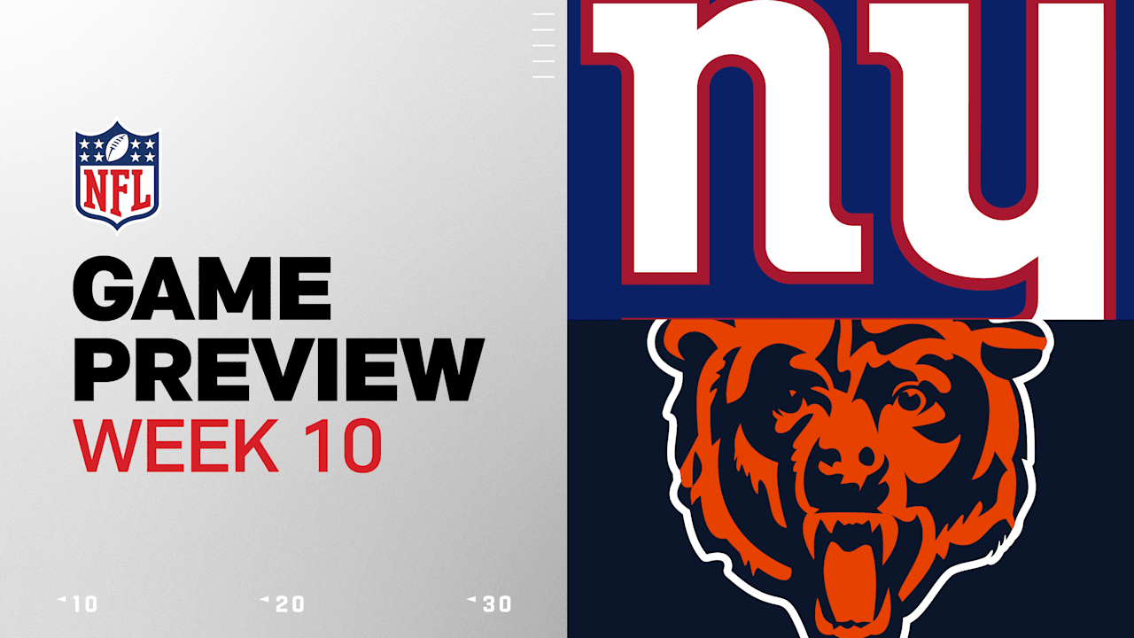 New York Giants vs. Chicago Bears preview | Week 10