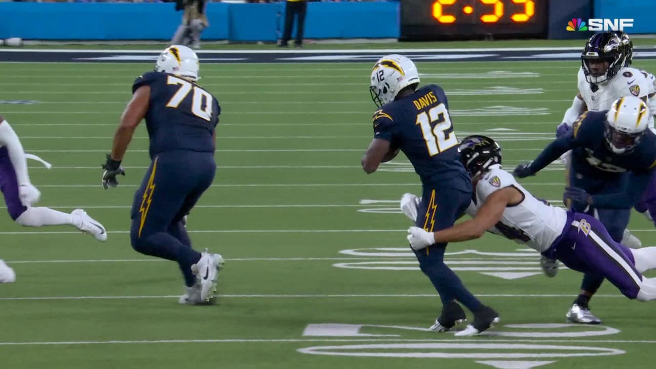 Baltimore Ravens safety Kyle Hamilton's textbook tackle downs Los ...