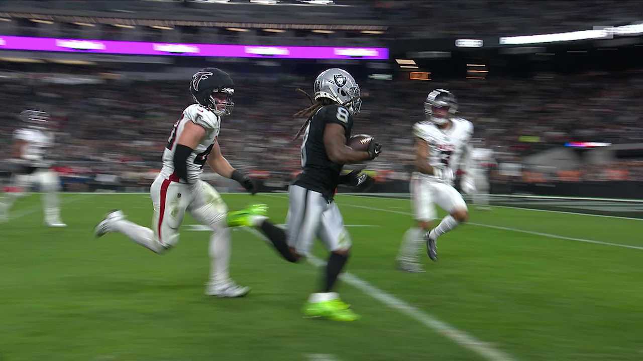 Las Vegas Raiders quarterback Desmond Ridders' accuracy is incredible ...