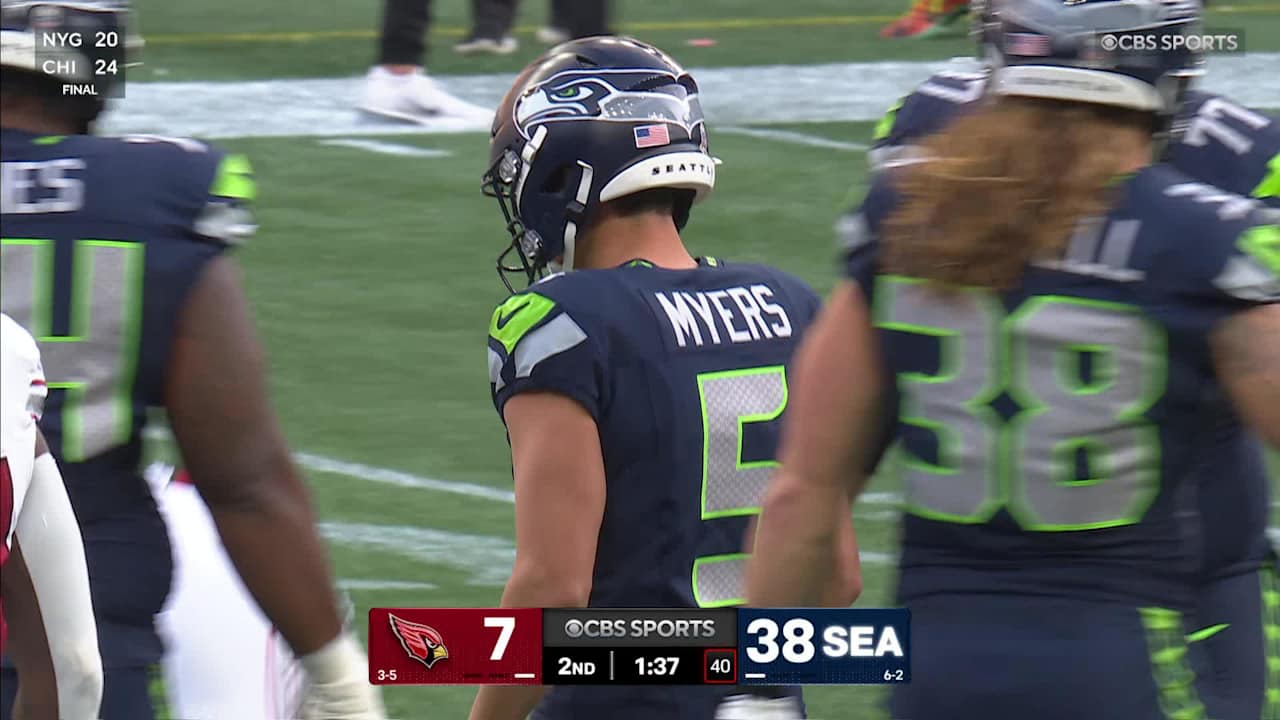 Seattle Seahawks kicker Jason Myers' 46-yard field goal boosts Seahawks ...