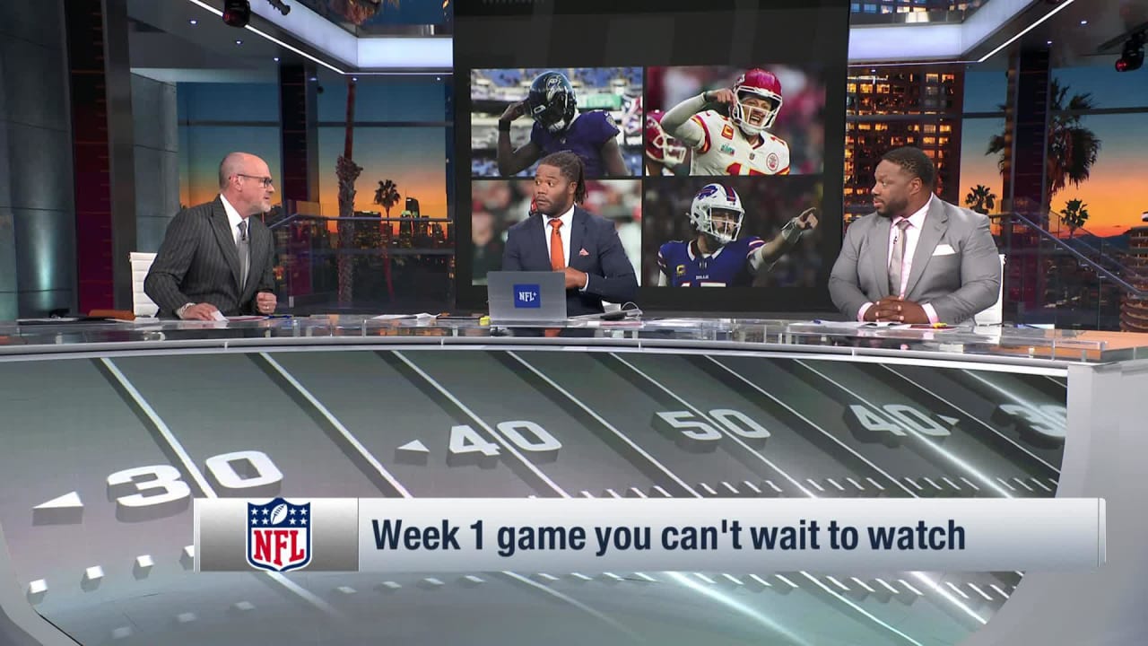 Most anticipated Week 1 matchups | 'Schedule Release '24'