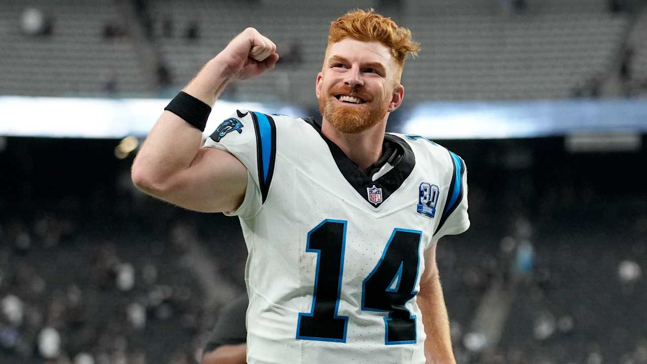 Andy Dalton throws three TDs, paces Panthers to first win of season ...
