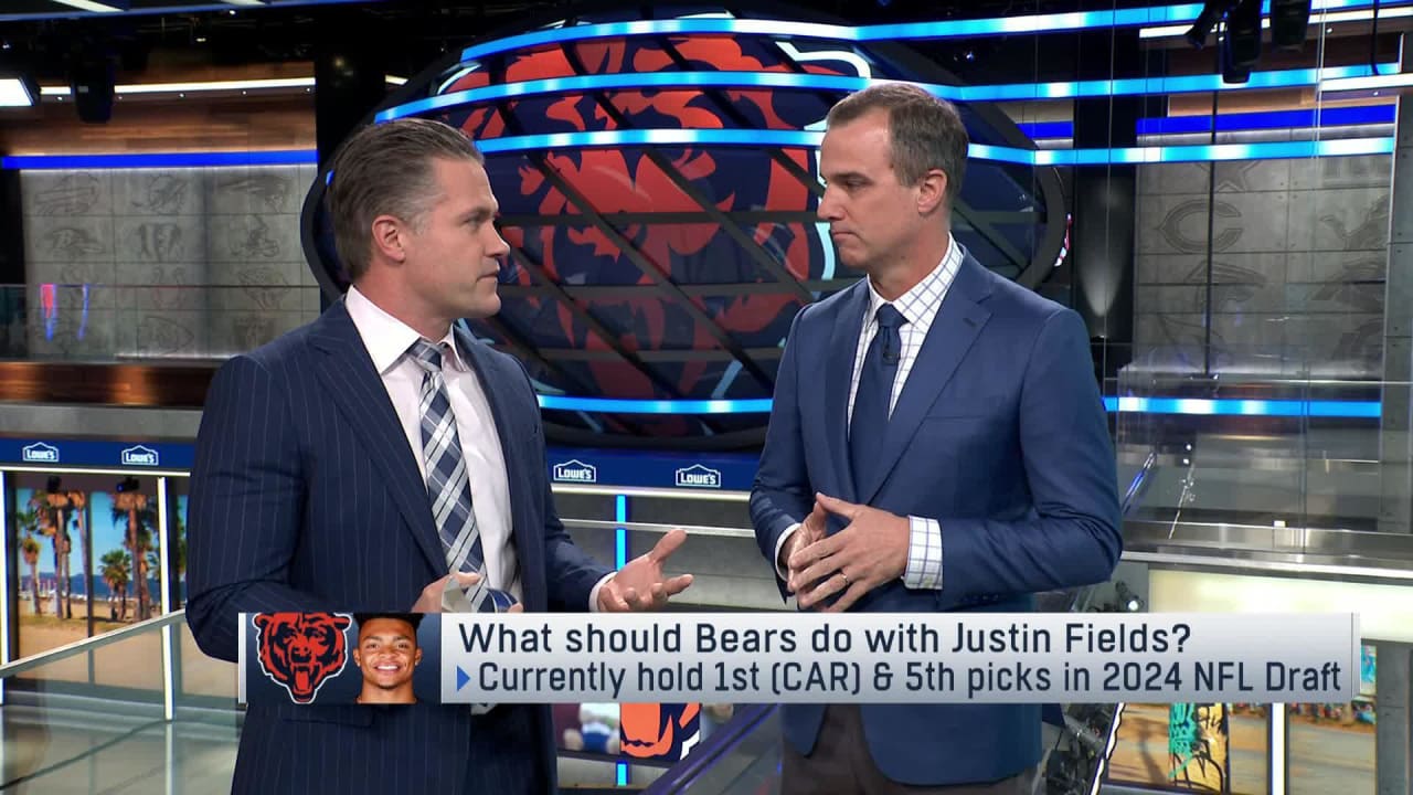 What should Chicago Bears do with quarterback Justin Fields? | ‘NFL ...