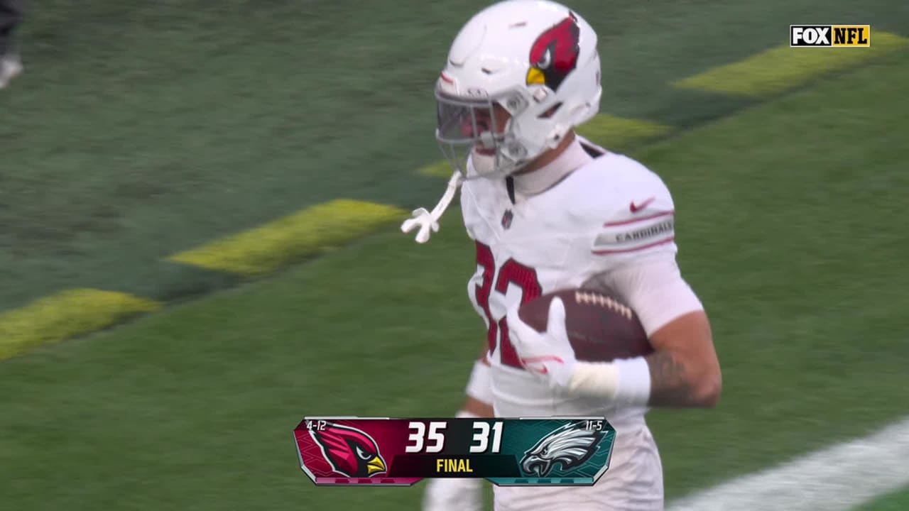 Arizona Cardinals defensive back Joey Blount's Hail Mary INT seals ...