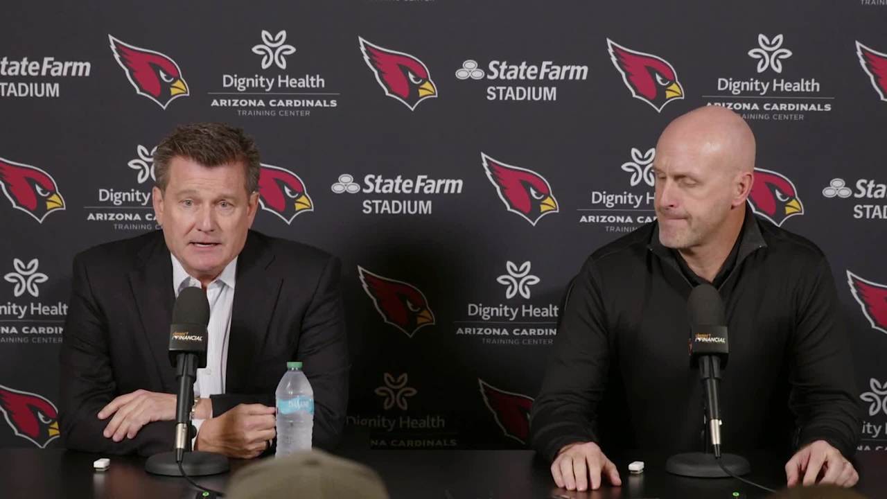 Arizona Cardinals owner Michael Bidwill, general manager Monti ...