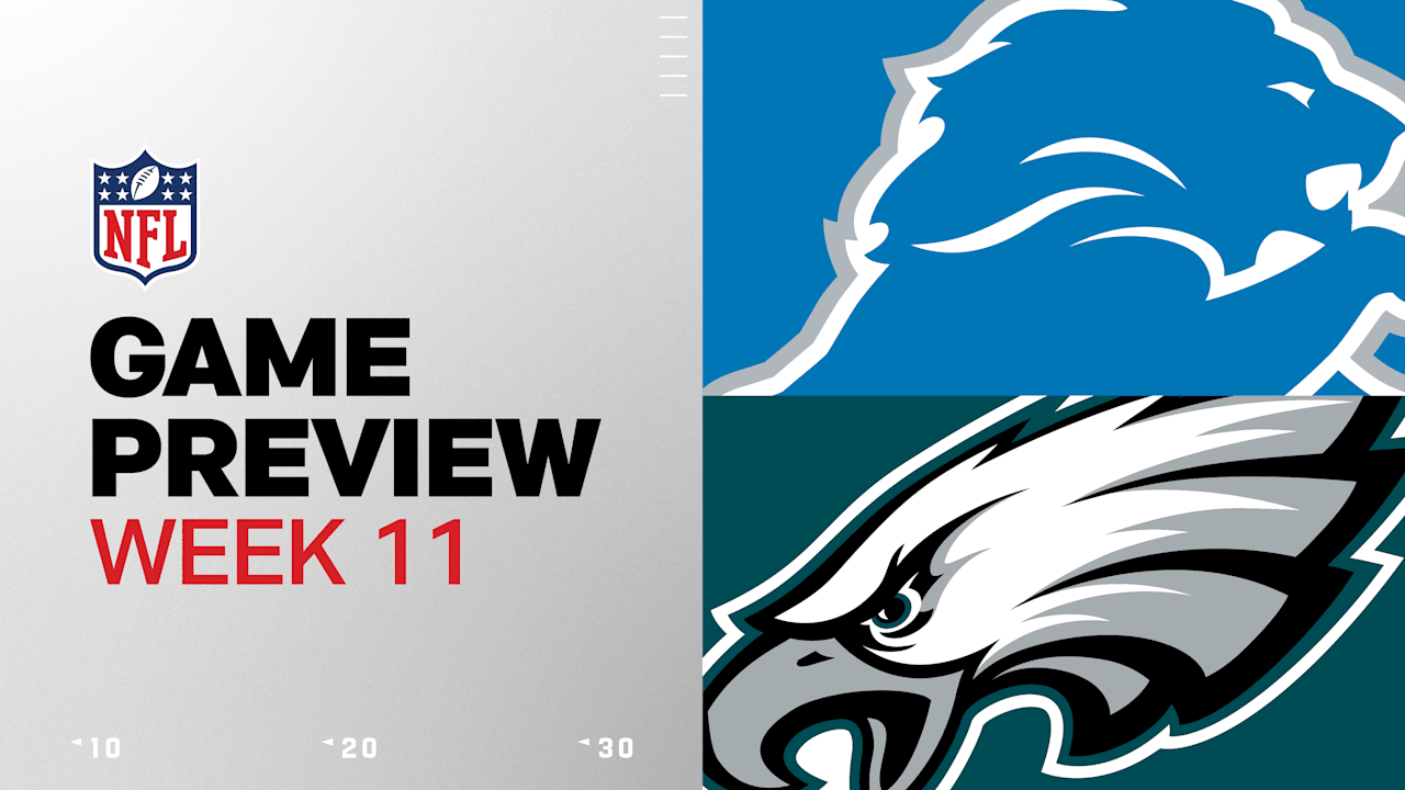Detroit Lions vs. Philadelphia Eagles preview | Week 11