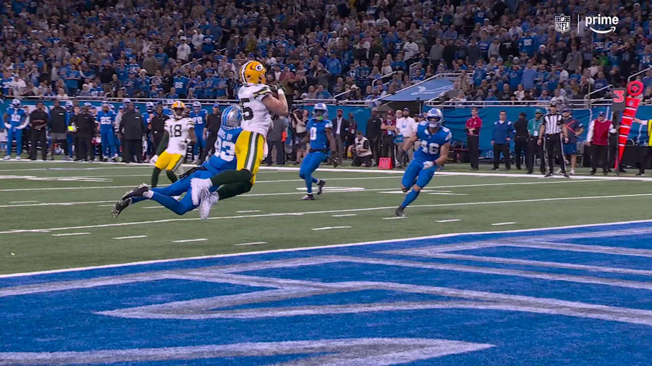 Green Bay Packers quarterback Jordan Love 12-yard touchdown heater ...