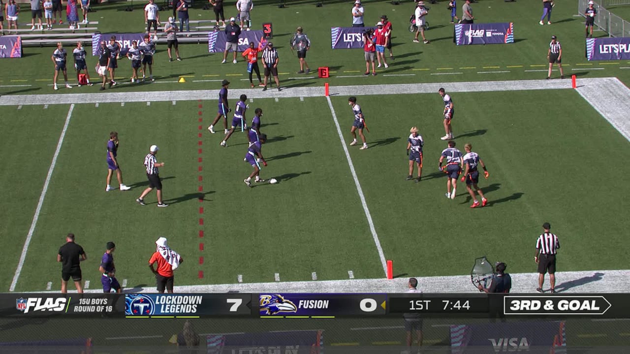 QB Dominic Hickman uses quick pass for TD