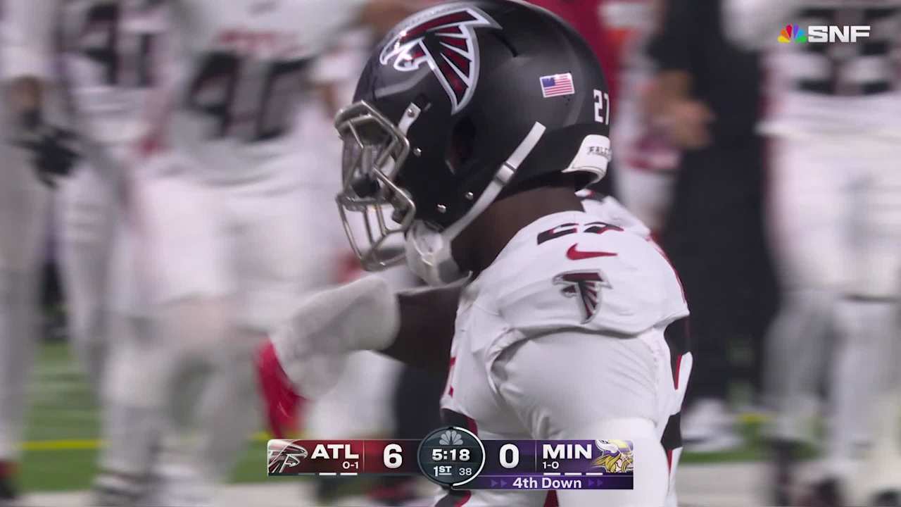 Atlanta Falcons rookie defensive end James Pearce Jr.'s first NFL sack ...