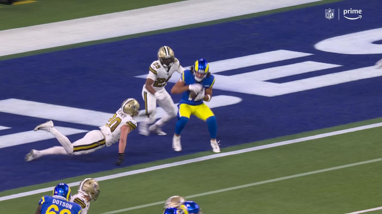 Los Angeles Rams quarterback Matthew Stafford's fourth-down touchdown ...