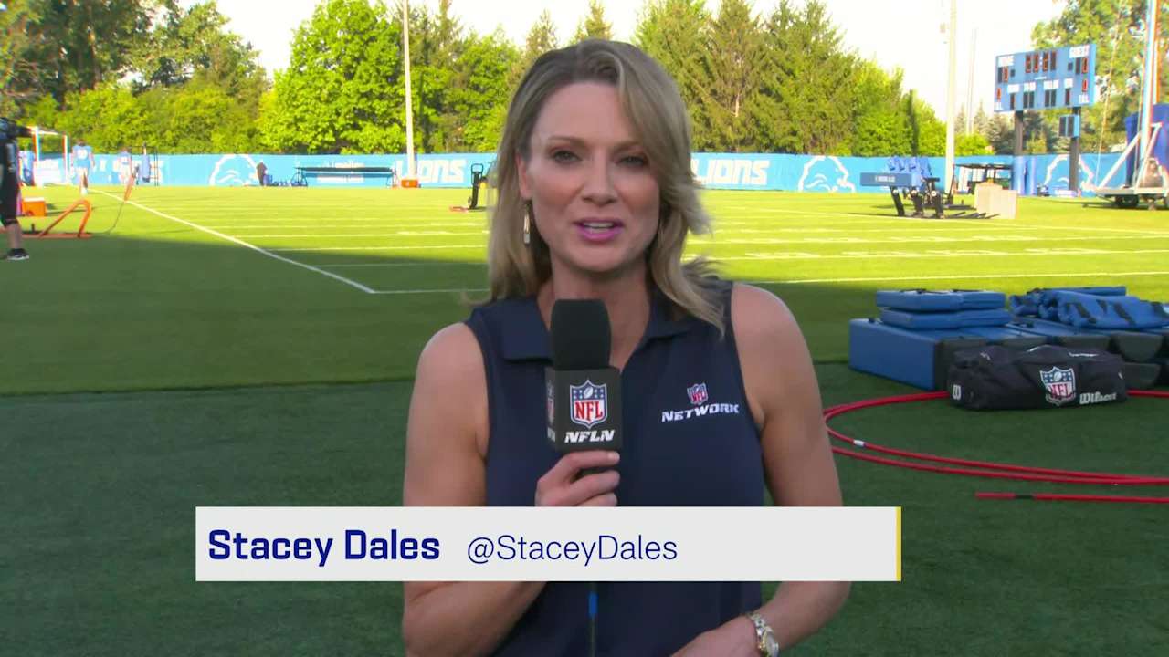 NFL Network's Stacey Dales on physicality of Detroit Lions training ...