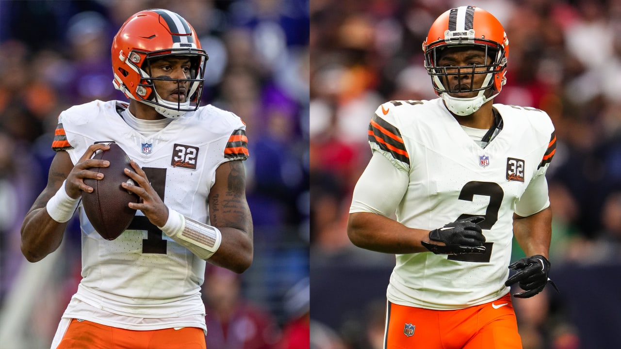 Browns QB Deshaun Watson (shoulder) reveals he's been throwing daily ...