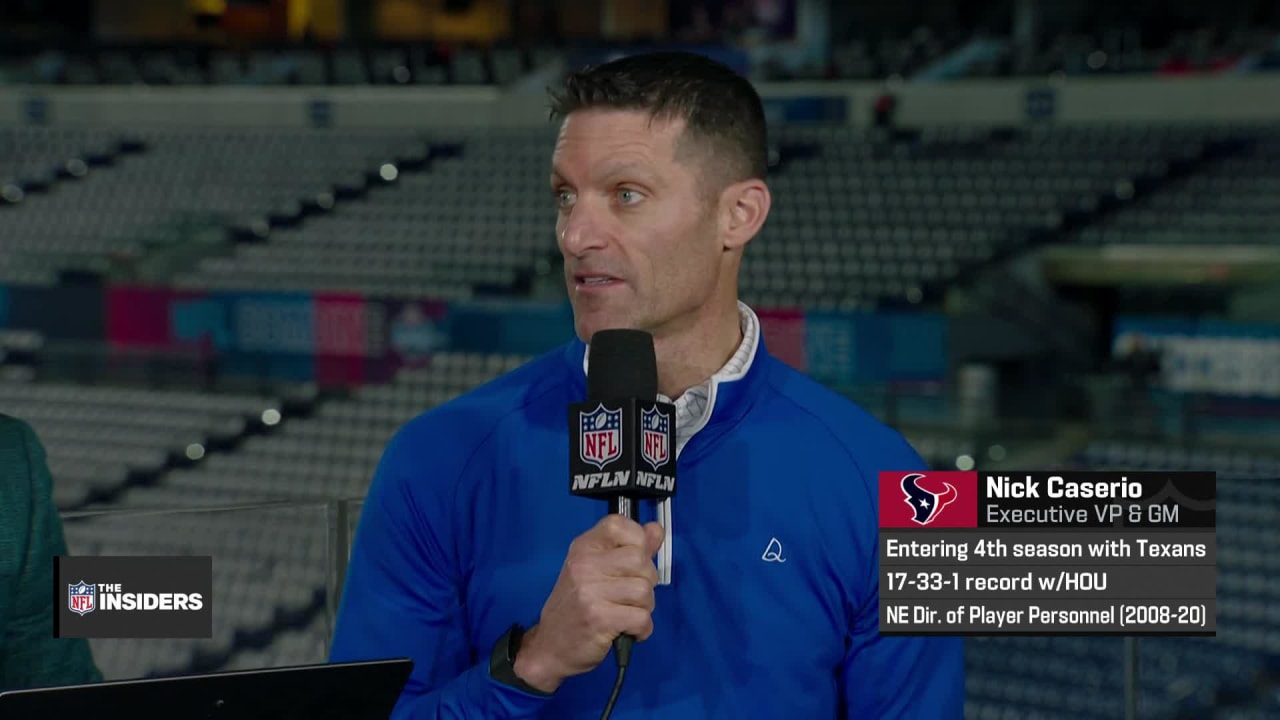 Houston Texans GM Nick Caserio joins 'The Insiders' at 2024 combine | 'The Insiders'