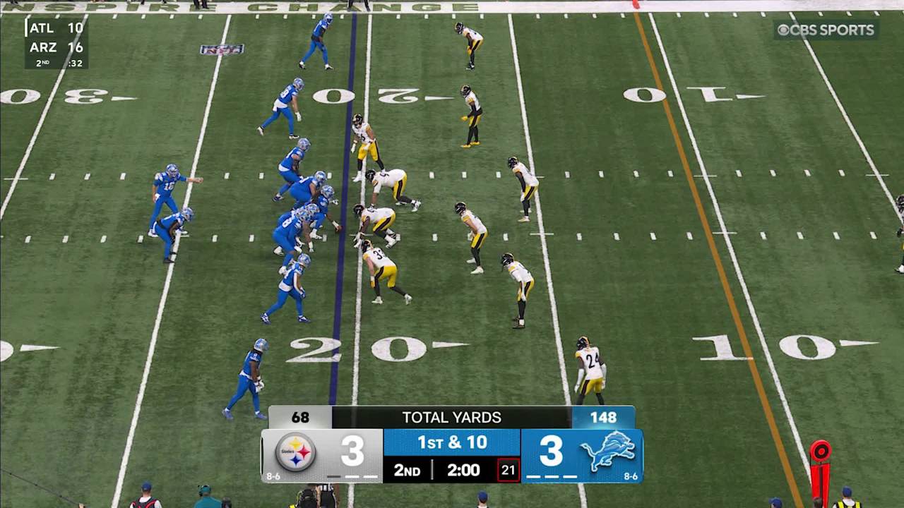 Detroit Lions wide receiver Isaac TeSlaa's fifth touchdown of 2025 ...