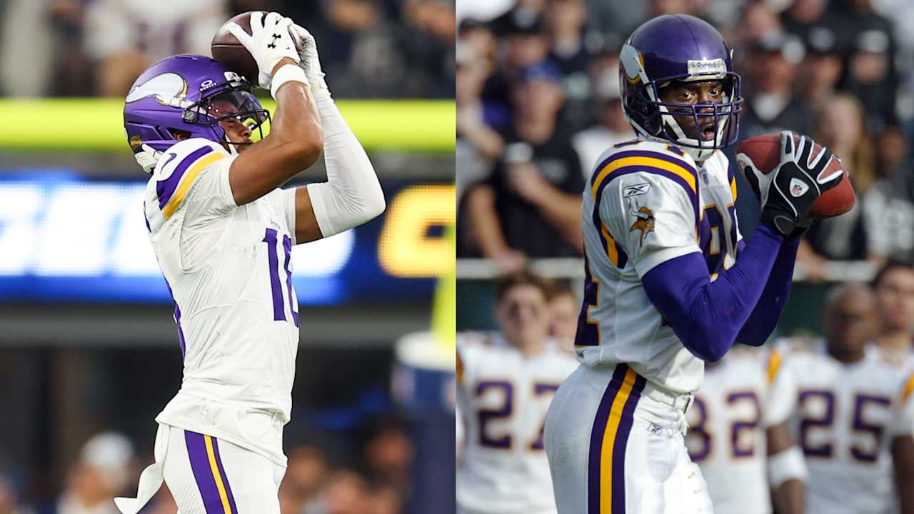 Vikings WR Justin Jefferson sets NFL record as youngest player to reach ...