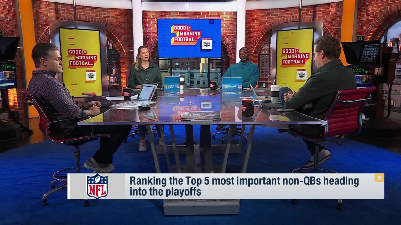 'GMFB' ranks the top 5 most important non-QBs heading into playoffs