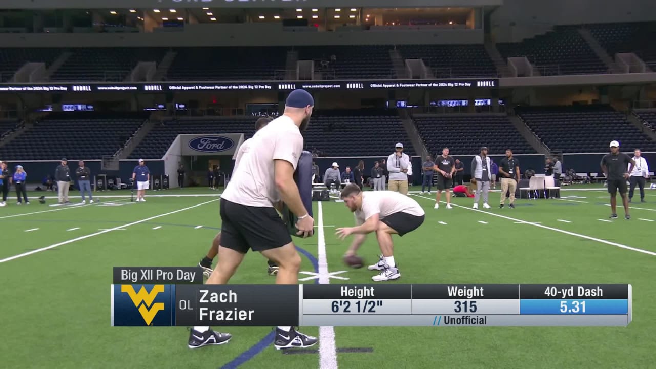 NFL Network's Charles Davis and Bucky Brooks break down Zach Frazier's West Virginia film ...