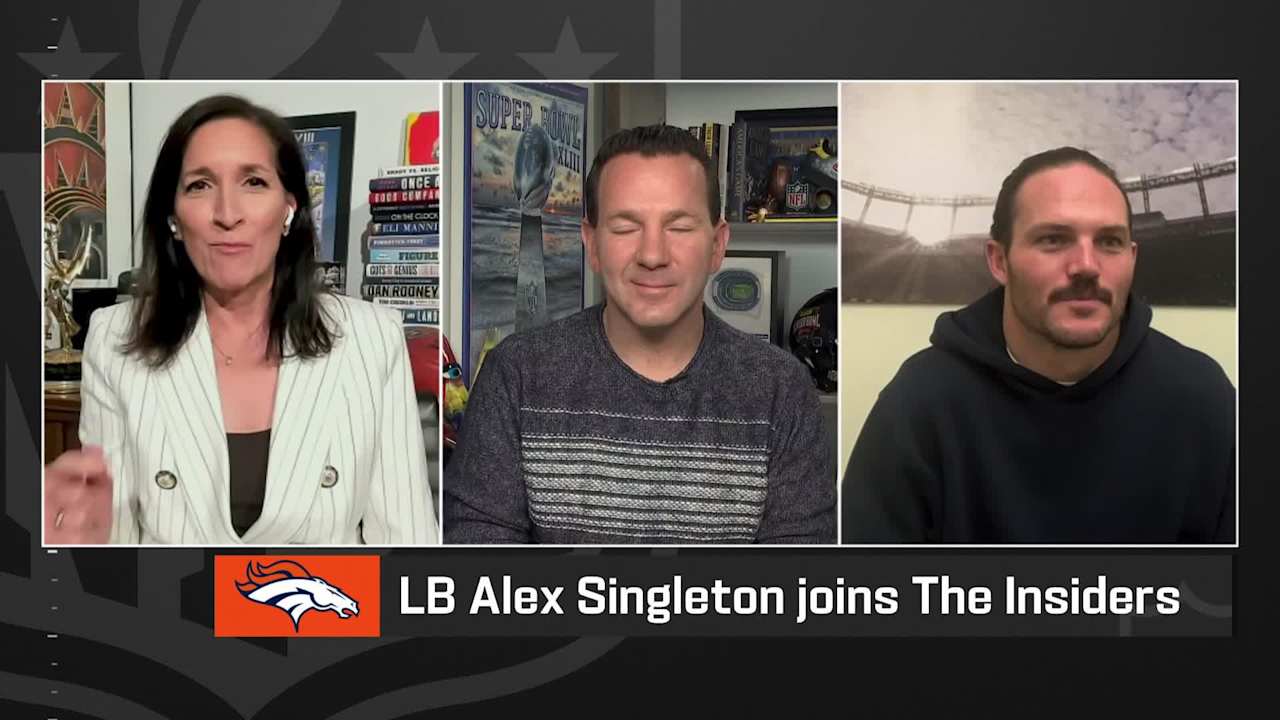 Denver Broncos linebacker Alex Singleton joins 'The Insiders' three ...