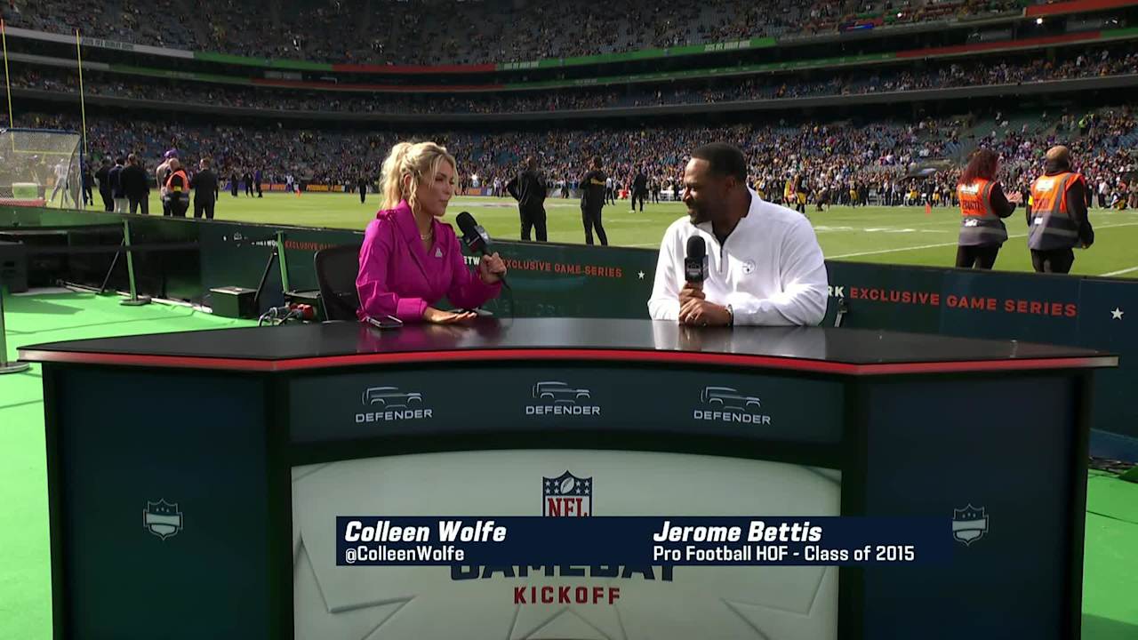 Pro Football Hall of Fame running back Jerome Bettis on growth of NFL ...