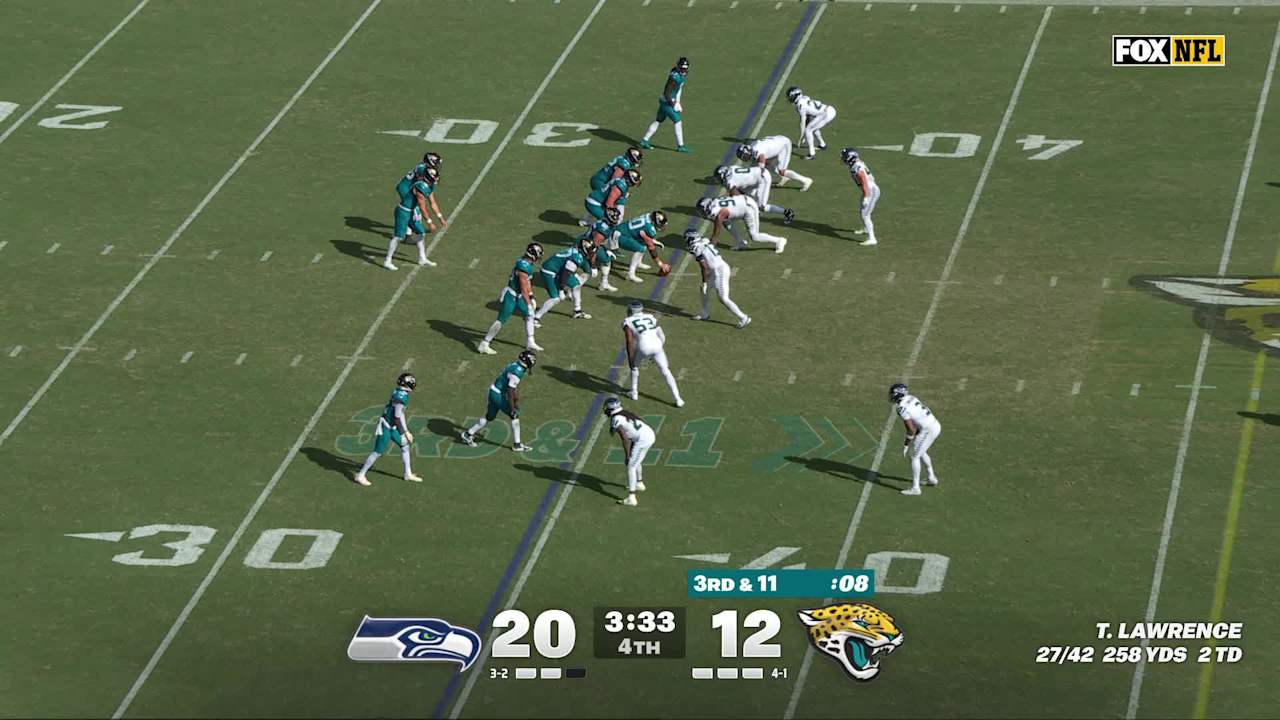 A seventh Seattle Seahawks sack ends the Jacksonville Jaguars' late ...