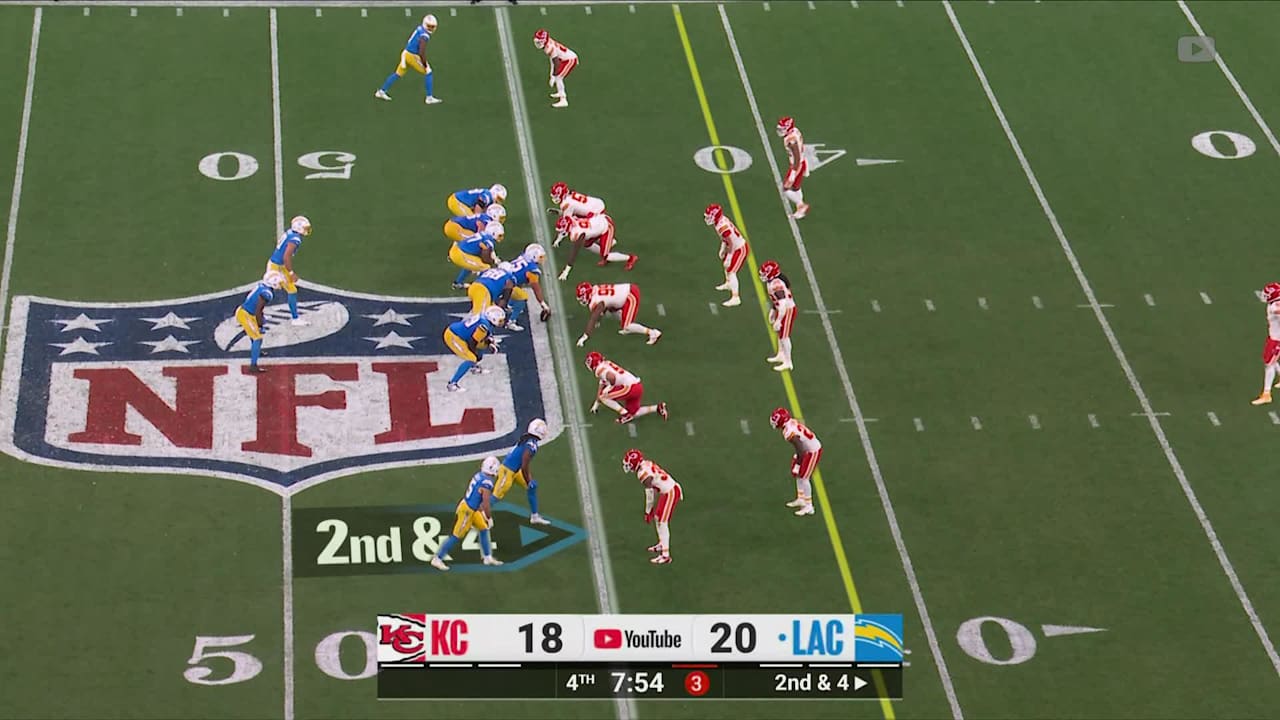 Los Angeles Chargers wide receiver Tre Harris' first NFL catch goes for ...