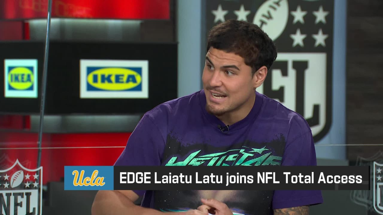 UCLA EDGE rusher Laiatu Latu breaks down his college game film on 'NFL ...
